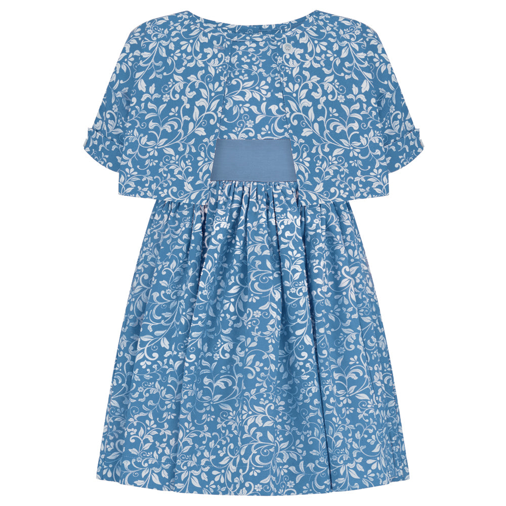 Periwinkle blue Girls Dress and Bolero top (Bloomsbury) – Britannical