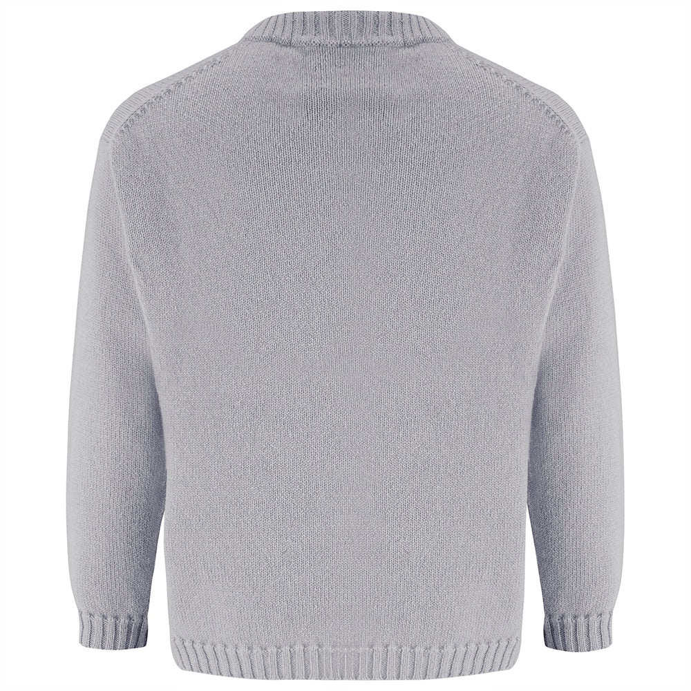 Camden Grey Cashmere Sweater for Children (London Grey) Kids cashmere ...