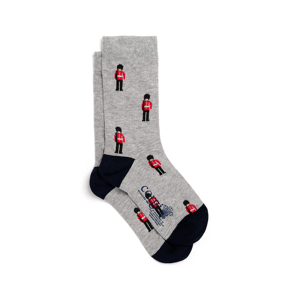 Great British Children's Socks (Grey) King's Guard – Britannical