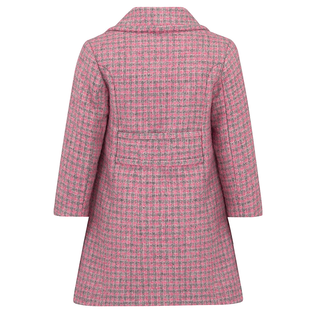 Pink Girls Coat (The Chelsea) English Rose – Britannical